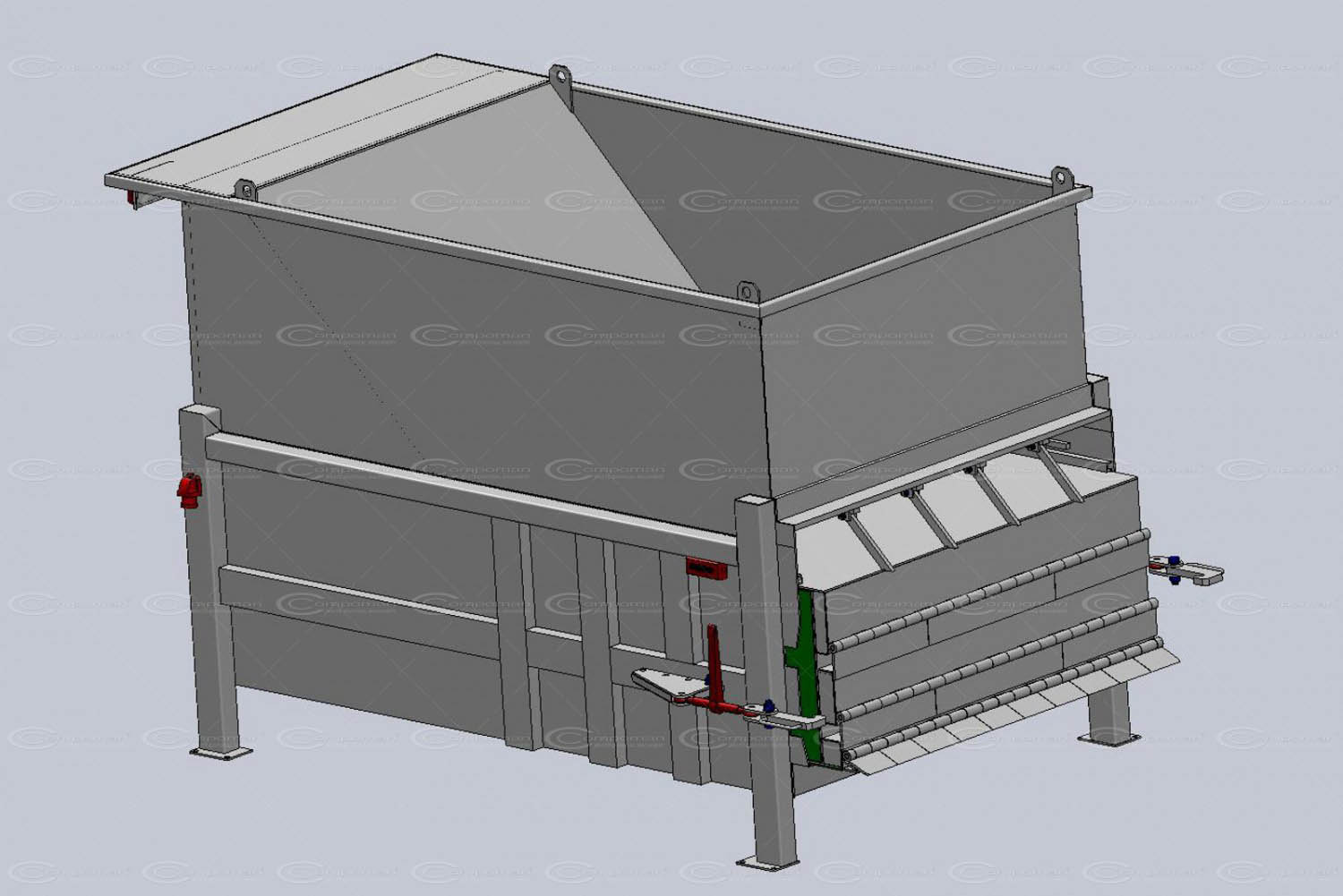 Static compactors - Waste Disposal Machinery