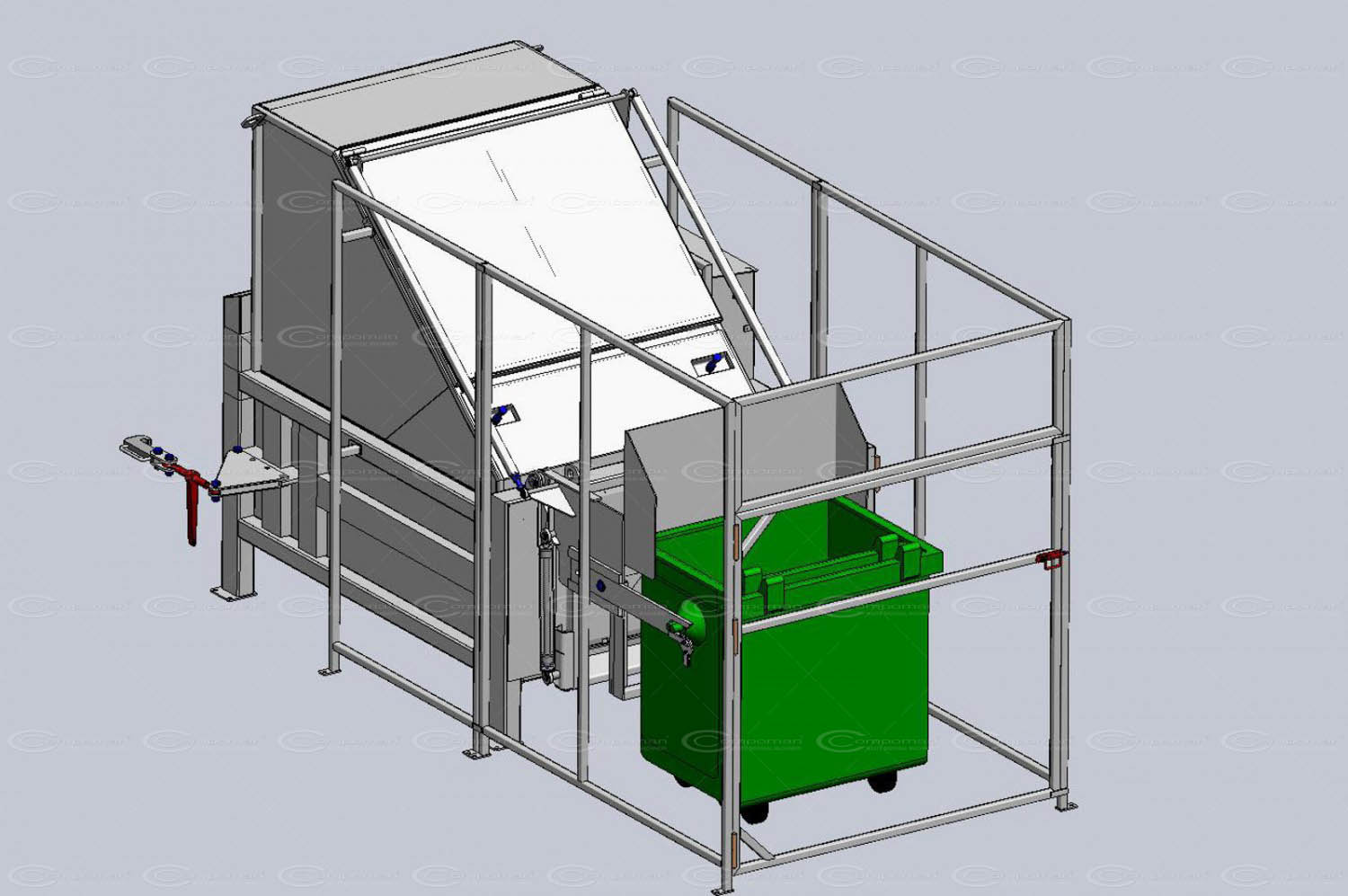 Static compactors - Waste Disposal Machinery